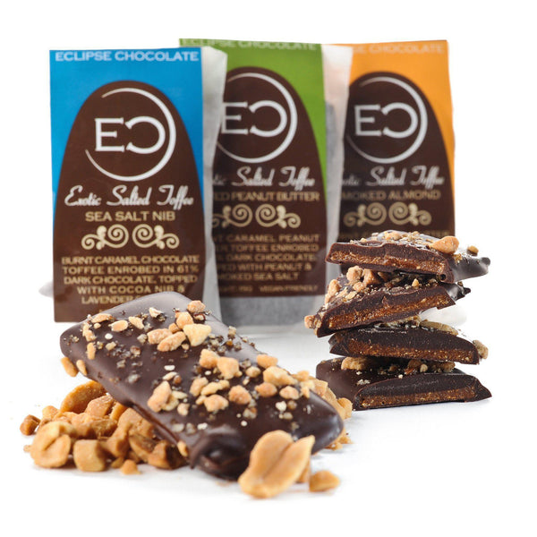 Small Exotic Toffees (.5 Ounce) – Eclipse Chocolate